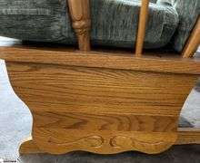 Wooden Platform Rocking Chair 25x26x37" - Christys