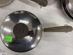 Revere Ware Pots and Pans - 12" x 12" of largest - approx 9pcs - Christys