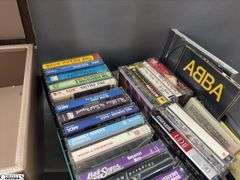 Cassette Tapes, VHS, Small Lock Box - No Key - 14" of lock box - Christys