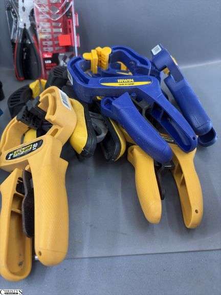 Spring Clamps, Bit Sets, Flashlights, Snippers, Tools - Christys