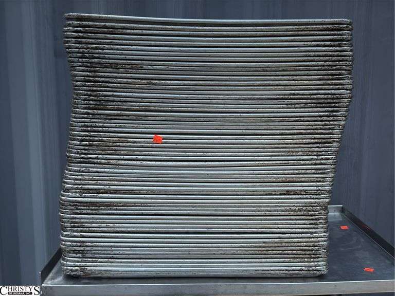 Dented Bus Cart, Sheet Pans, 36x21x37" Tall of Cart - Christys