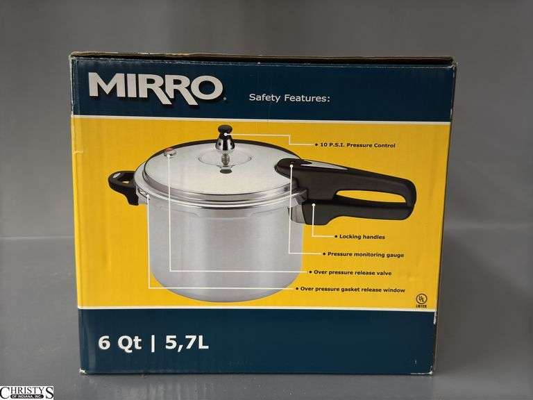 Mirro 6qt Pressure Cooker - Christys
