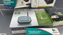 Logitech Wireless Mice, Portable Scanner, Belkin, Garmin - Christys