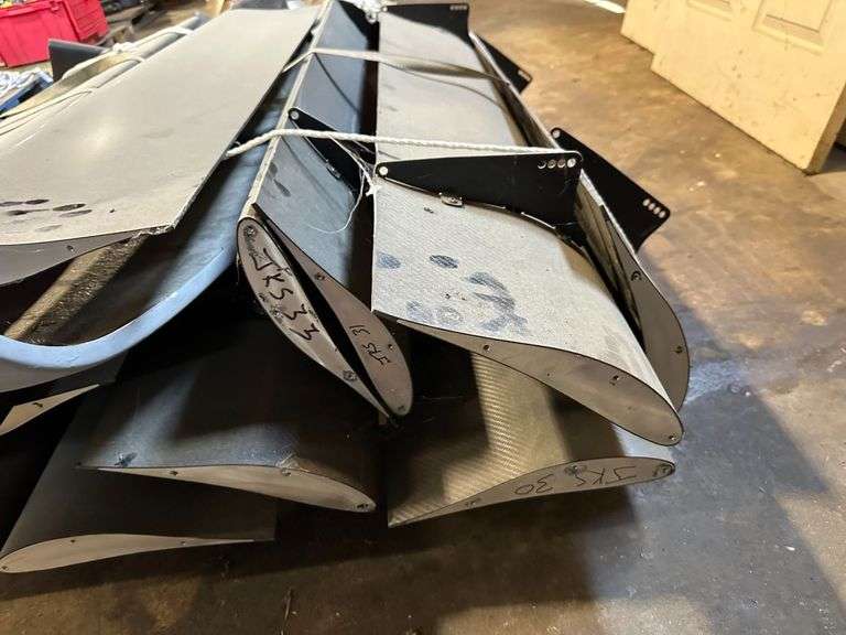 (14) NASCAR COT Carbon Fiber Spoilers - Iron Horse Auction Company