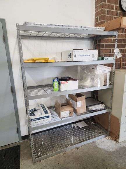 5 Tier Rack and Contents - Iron Horse Auction Company