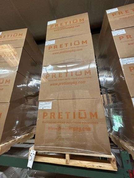 Eight Boxes of Pretium Packaging Blank Gallon Bottles, Blue/White, 48 Per Box - Iron Horse ...