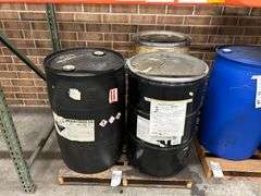 Drum of ammonium hydroxide 26BE, drum of Ninol C-5 - Iron Horse Auction ...