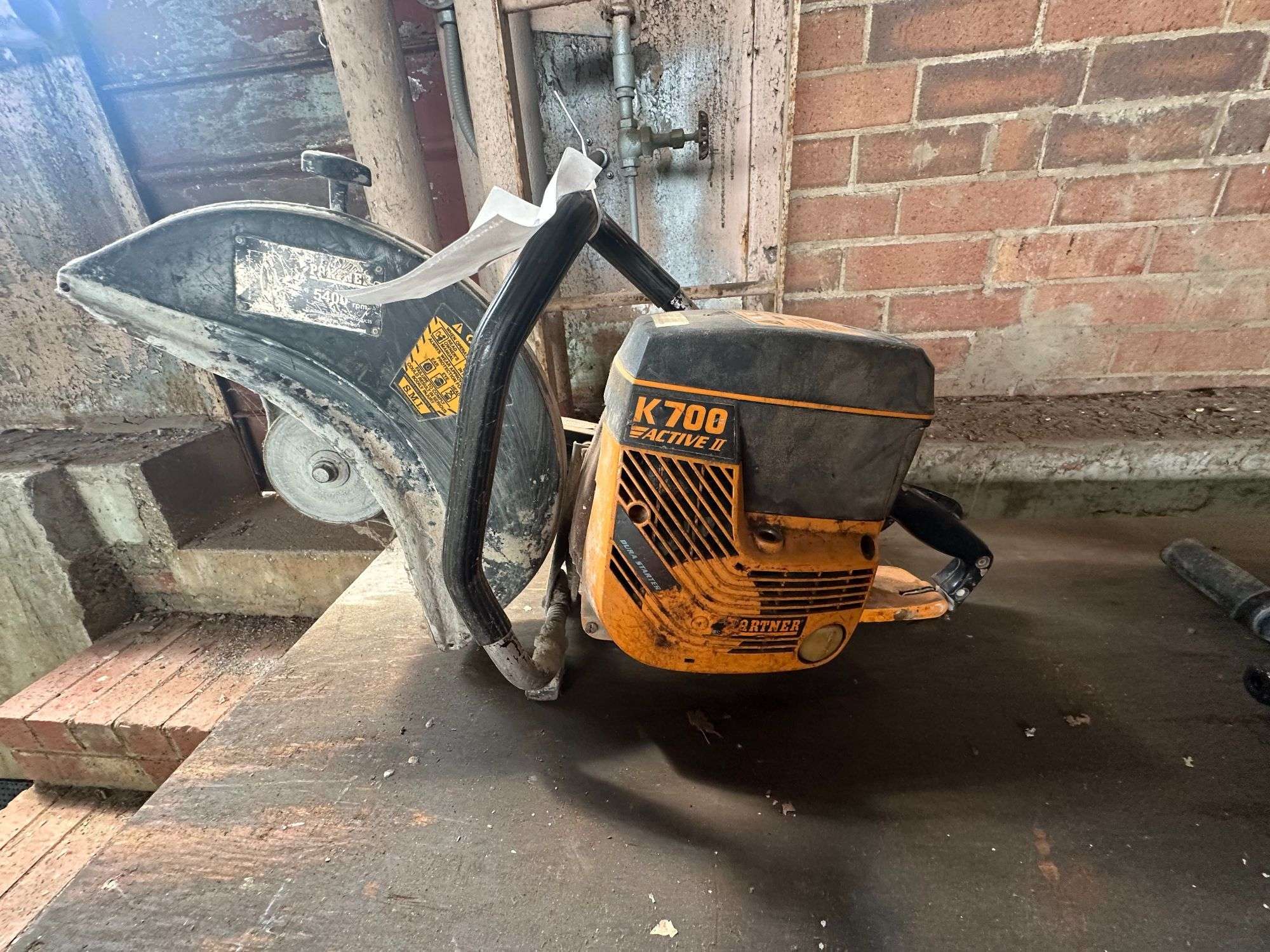 Partner K700 Active II Gas Concrete Saw Iron Horse Auction Company