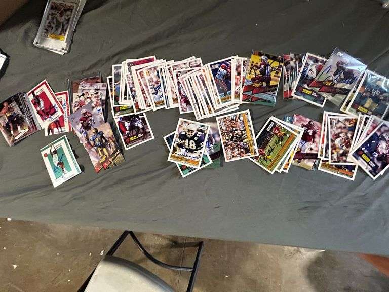 Large Assortment of Signed Football and Basketball Signs - Iron Horse ...