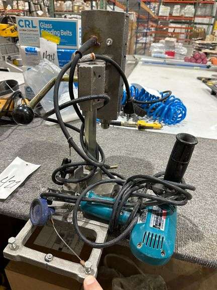 Makita Hand Held Drill and Table Mounted Swivel Drill - Iron Horse ...