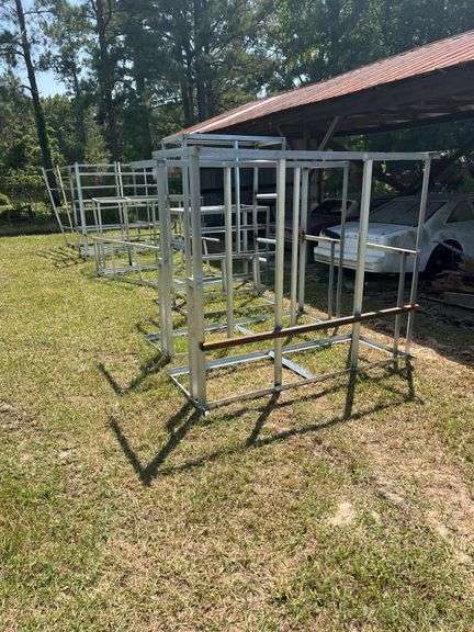 Large Assortment of Scrap Metal Crates - Iron Horse Auction Company