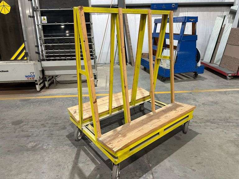 A Frame Cart on Casters - Iron Horse Auction Company