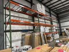 (3) Sections Husky Pallet Racking 16 ft H x 12 ft W x 4 ft D - Iron ...