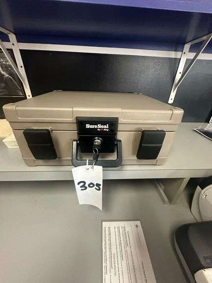 Sure Seal Fire Safe Box - Iron Horse Auction Company