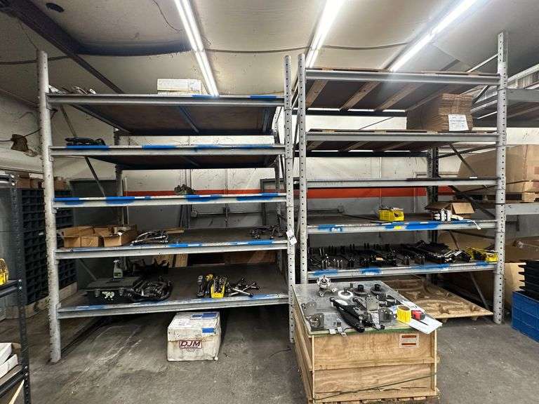 (2x) Warehouse Racking - Iron Horse Auction Company
