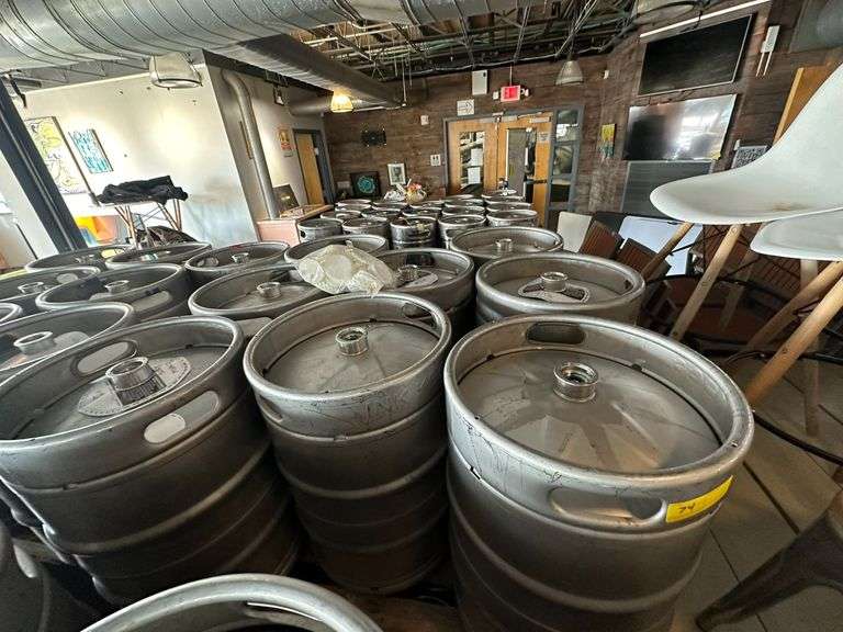 (8x) Ink Half Barrel Kegs - Iron Horse Auction Company