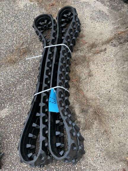 Future Replacement Mini Excavator tracks - Iron Horse Auction Company