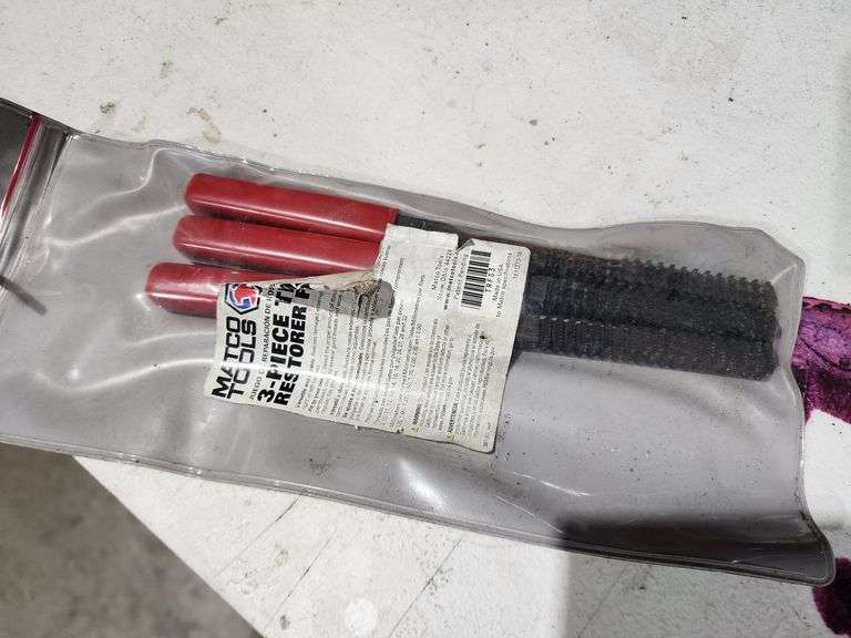 Matco Tools 3-Piece Thread Restorer File Set - Iron Horse Auction Company