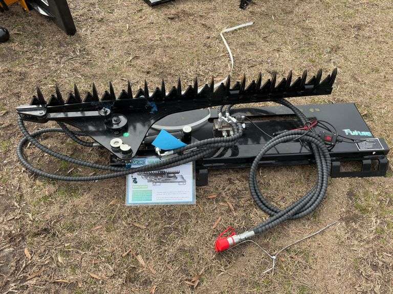 Future FT-HT59 Skid Steer Hedge Trimmer Attachment - Iron Horse Auction ...