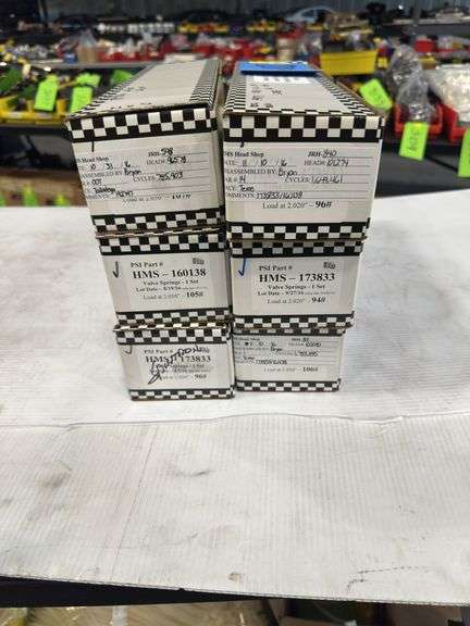 (6) PSI Valve Spring Sets - Iron Horse Auction Company