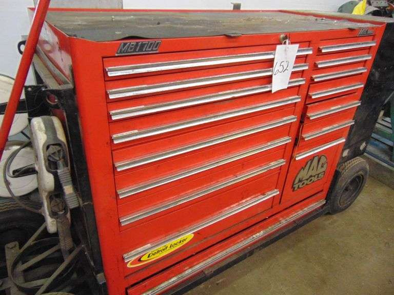 Mac Tool Chest On Wheels Model MB1700 - Iron Horse Auction Company