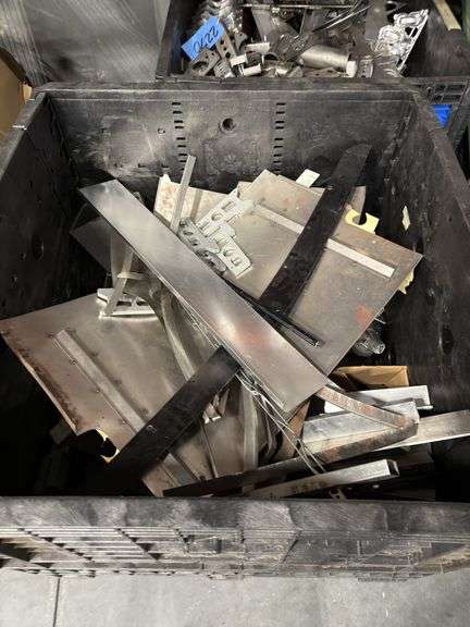 Crate of Assorted Scrap metal - Iron Horse Auction Company