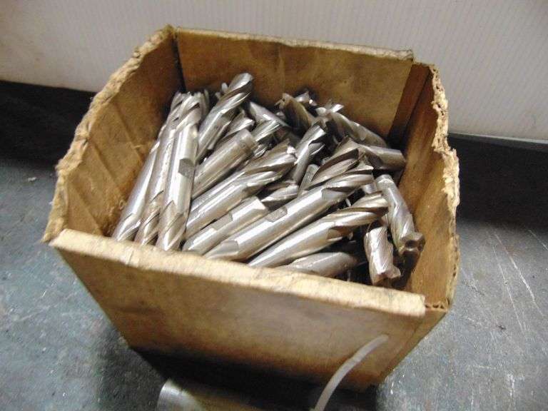 Box of Milling Bits - Iron Horse Auction Company