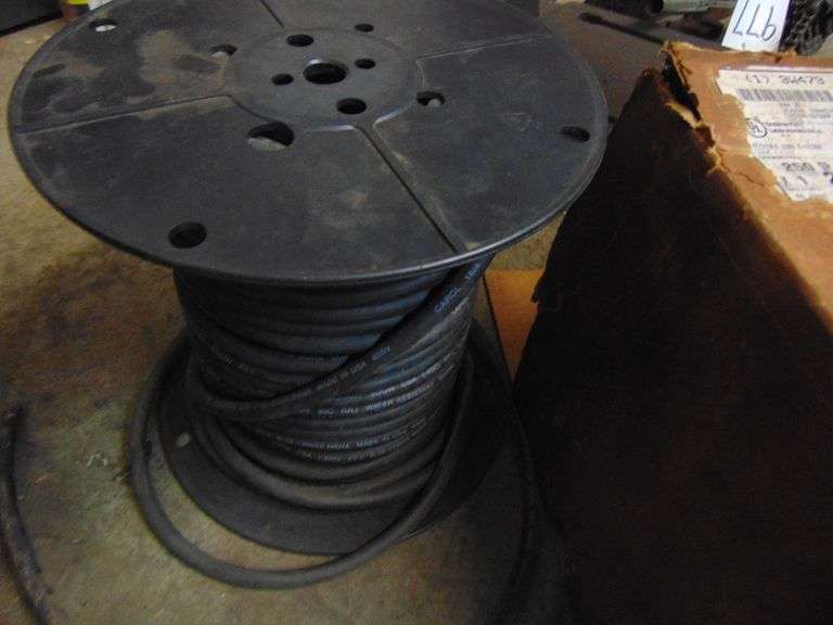 Partial Roll of 16/4 Water Resistant Wire - Iron Horse Auction Company