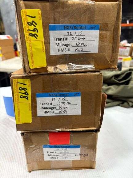 Three Boxes of A431 Gear Sets, See Pictures for Contents - Iron Horse Auction Company