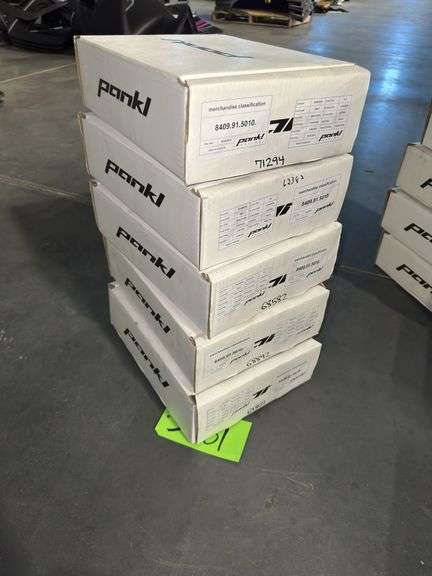 (5) Boxes of Pankl Rods - Iron Horse Auction Company