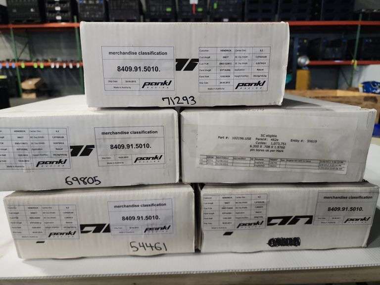 (5) Boxes of Pankl Connecting Rods - Iron Horse Auction Company