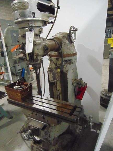 Bridgeport Milling Machine - Iron Horse Auction Company