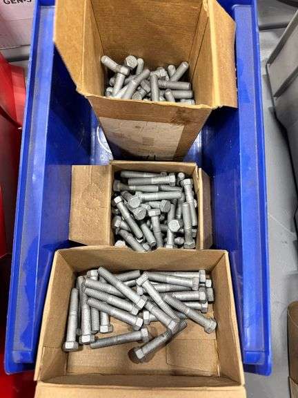 Three Partial Boxes of Bolts - Iron Horse Auction Company