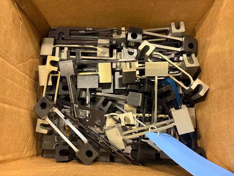 Box of Assorted Lowering Block Shims - Iron Horse Auction Company