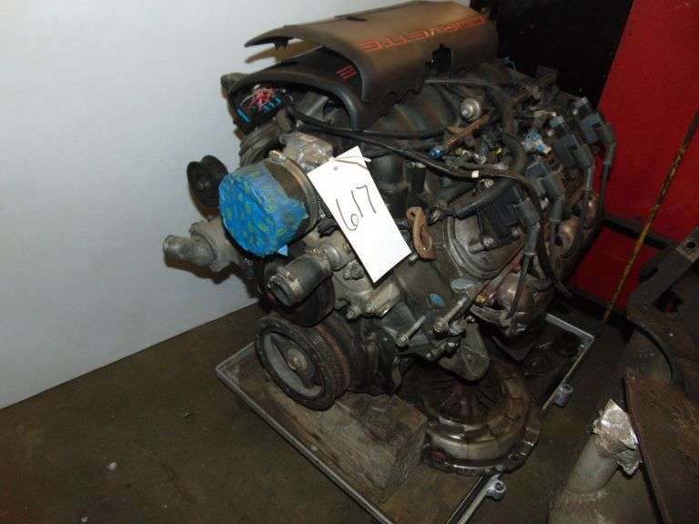 Chev. Corvette LS1 Engine - Iron Horse Auction Company