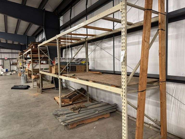 Metal Shelving - Iron Horse Auction Company