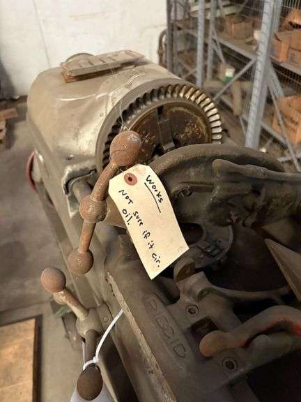 Ridgid 535 Pipe Threading Machine - Iron Horse Auction Company