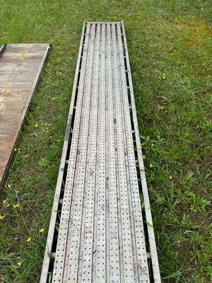 24'x2' Aluminum Walk Board - Iron Horse Auction Company
