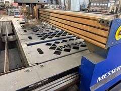 Messer Plus Plasma Cutting Table with Slagger Base and Hypertherm ...