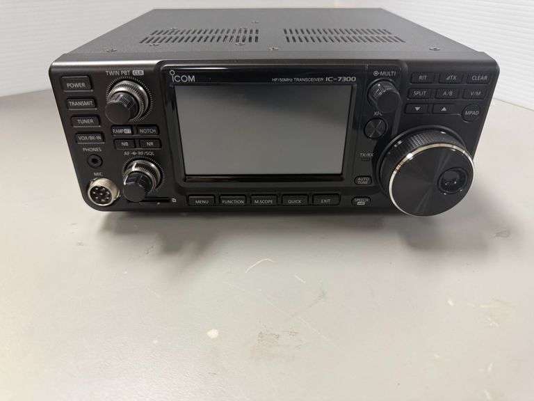 Icom IC-7300 100W HF/50MHz SDR Transceiver - Iron Horse Auction Company