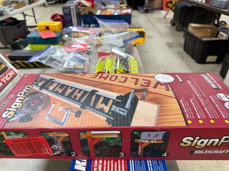 Sign Pro Router Jig - Iron Horse Auction Company