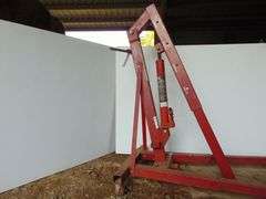 Big Red Cherry Picker, 4 Ton - Iron Horse Auction Company