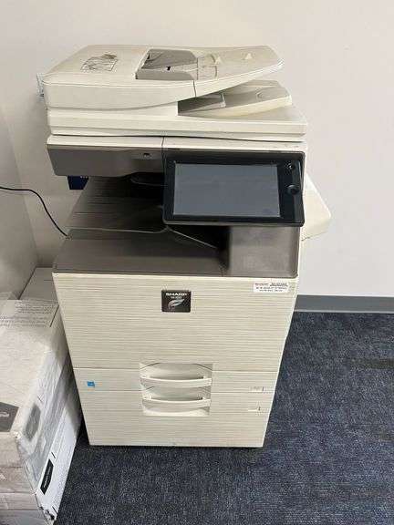 Sharp MX-3050N A3 Color Laser Multifunction Printer - Iron Horse Auction Company