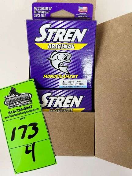 Stren Pony Spools - Triple States Family Auctions