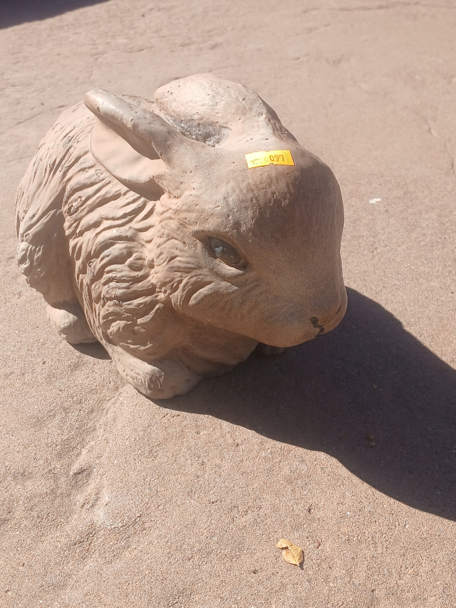 Rabbit stone yard decoration