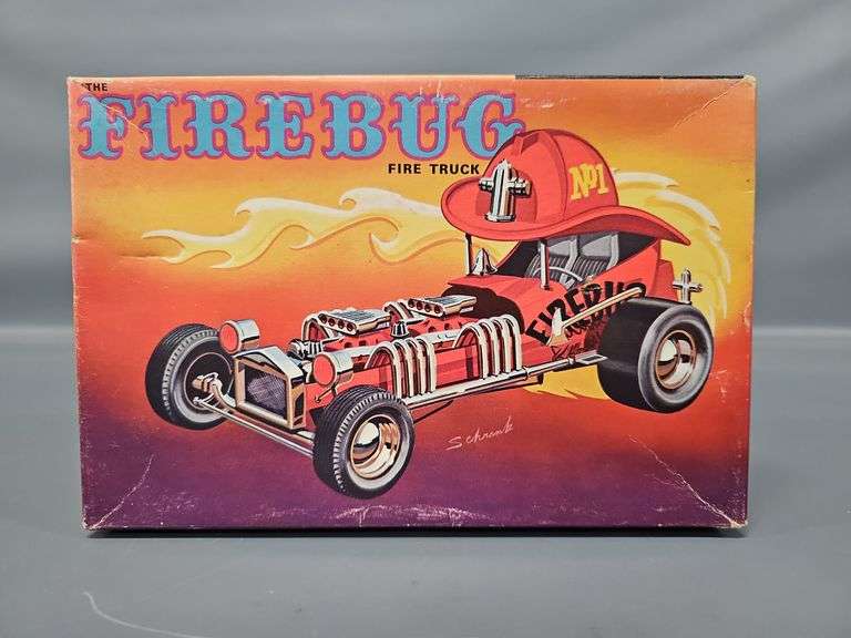 AMT The Firebug Fire Truck 1/25 Scale Model Kit - Toys, Trains and Other Old Stuff