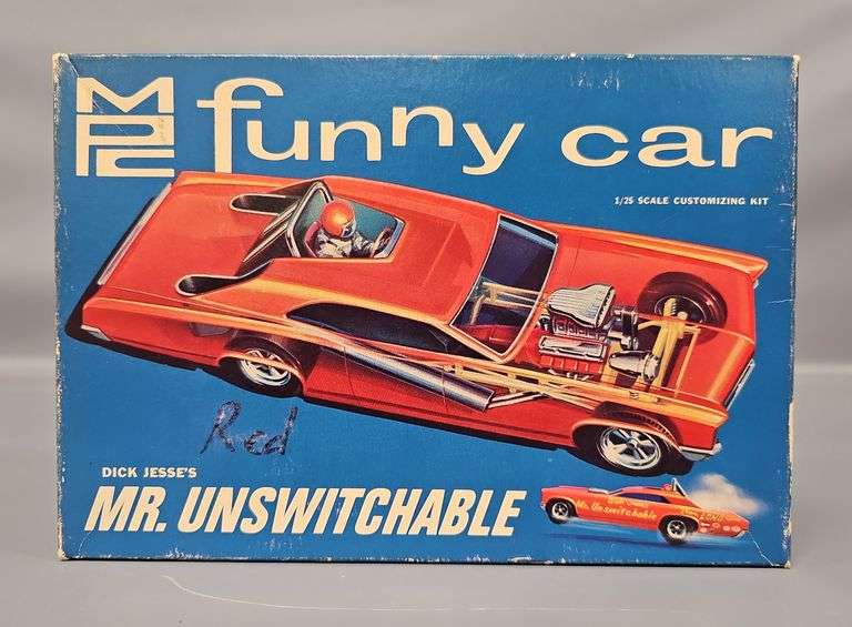MPC Dick Jesse's Mr. Unswitchable Funny Car 1/25 Scale Junk Yard Model ...