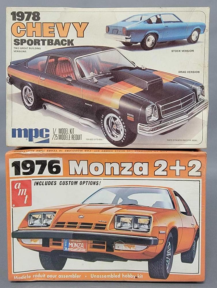 Two 1/25 scale model kits AMT and MPC unbuilt in original boxes - Toys ...