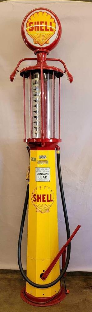 Restored Fry model 73 Shell visible gas pump - Toys, Trains and Other ...