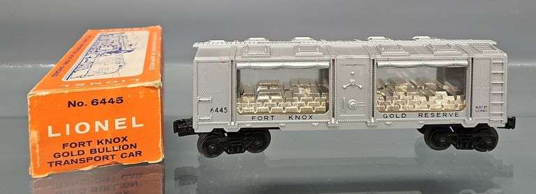 Lionel postwar O 6445 Fort Knox Gold Bullion car in original box - Toys ...